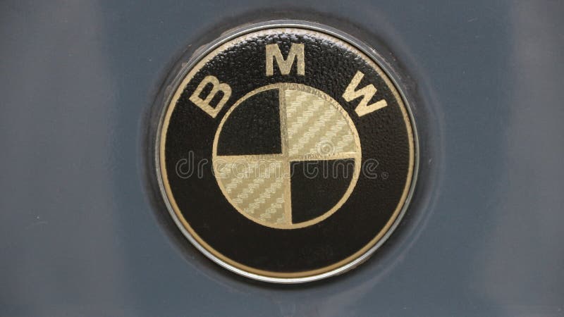 The black BMW i emblem editorial stock photo. Image of excitement ...