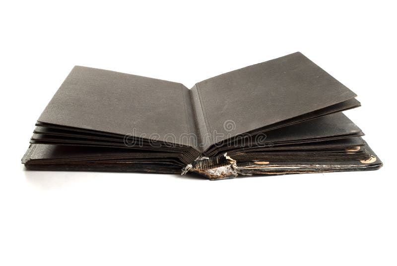 Black book. stock image. Image of education, open, antique - 21699579