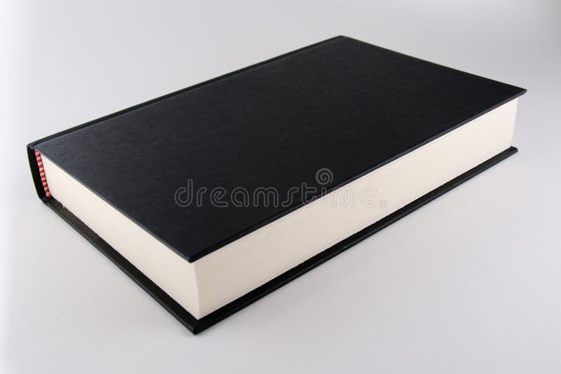 Blank black book stock image. Image of read, novel, black - 1635973