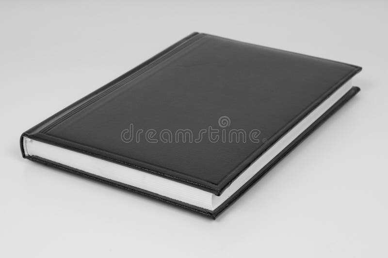 Blank black book stock image. Image of read, novel, black - 1635973