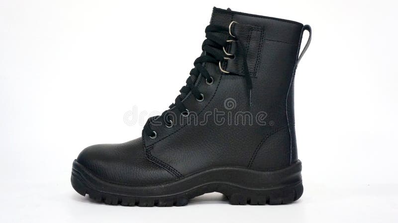 Long Black Boots for Style, for Foot Protection and for Military Boots ...