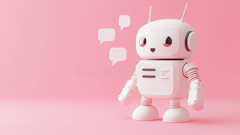 The Black Bot is Pointing at Speech Bubbles and Taking Notes in a ...