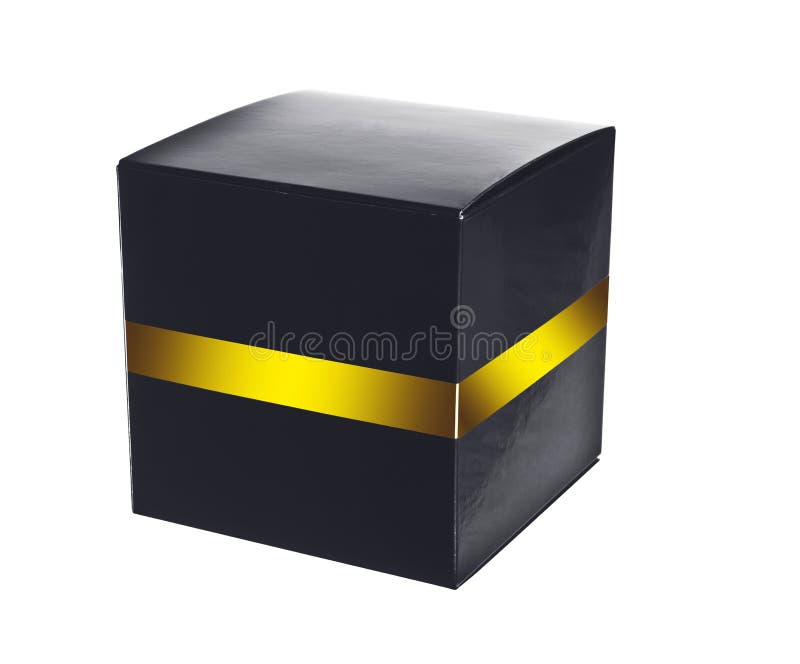 Black box stock photo. Image of empty, package, design - 18780182