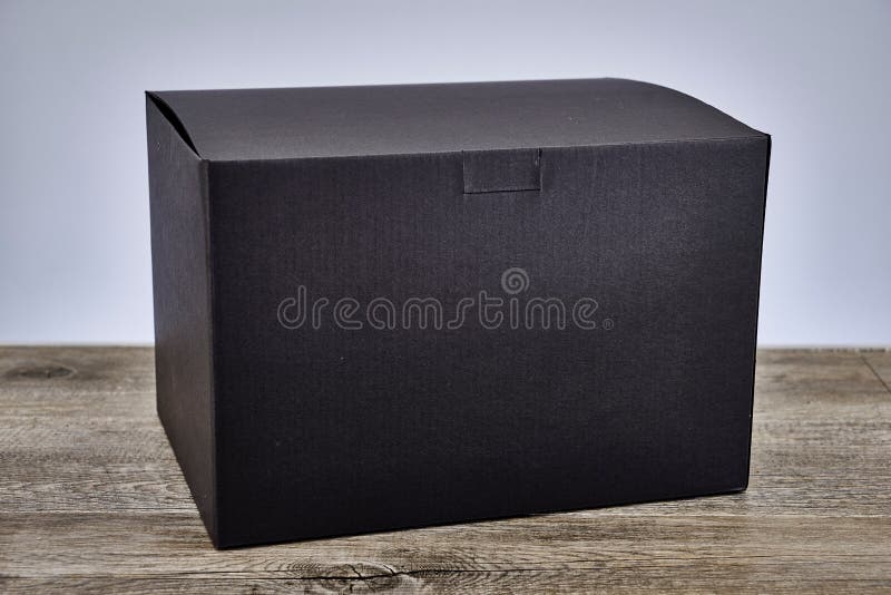 Black Box stock photo. Image of girl, blank, business - 76635164