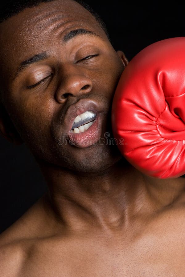 Man Getting Hit on Face stock photo. Image of sports - 11546514