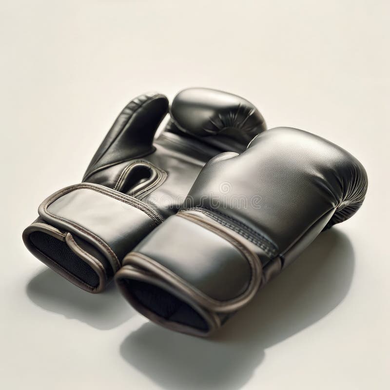 Boxing Gloves on a Flat Surface Showcasing Their Design and Texture ...