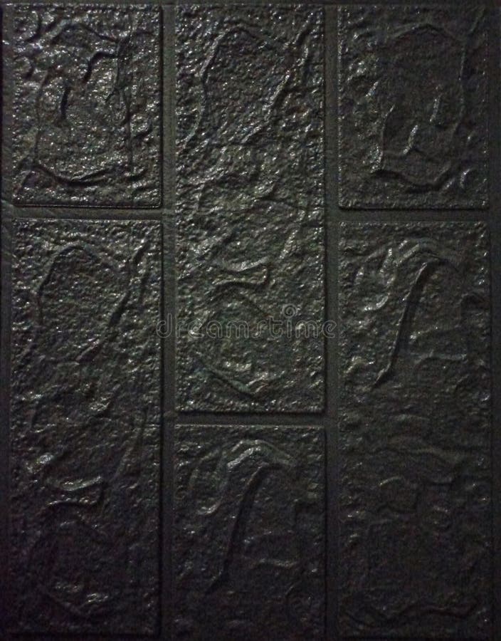 Black Brick Texture Wallpaper Grading Stock Photo - Image of grading ...