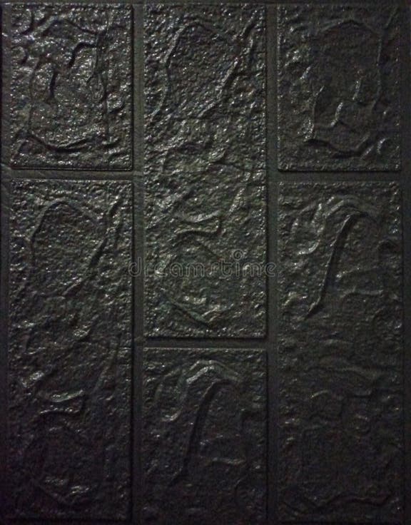 Black Brick Texture Wallpaper Grading Stock Photo - Image of grading ...