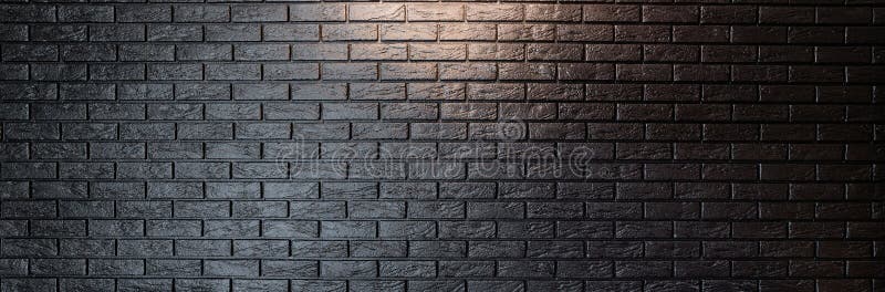 Black Brick Wall Wallpaper for Desktop Stock Image - Image of artwork ...