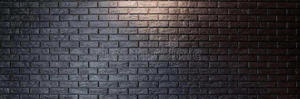 Black Brick Wall Wallpaper for Desktop Stock Image - Image of artwork ...