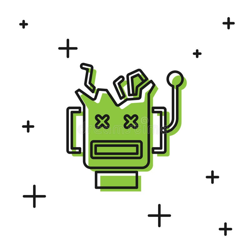 Broken Machine Black Symbol Stock Illustrations – 1,302 Broken Machine ...