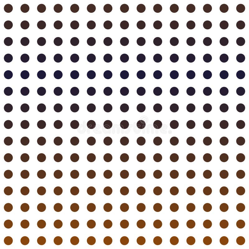 Brown Dots Pattern Background. Stock Illustration - Illustration of ...