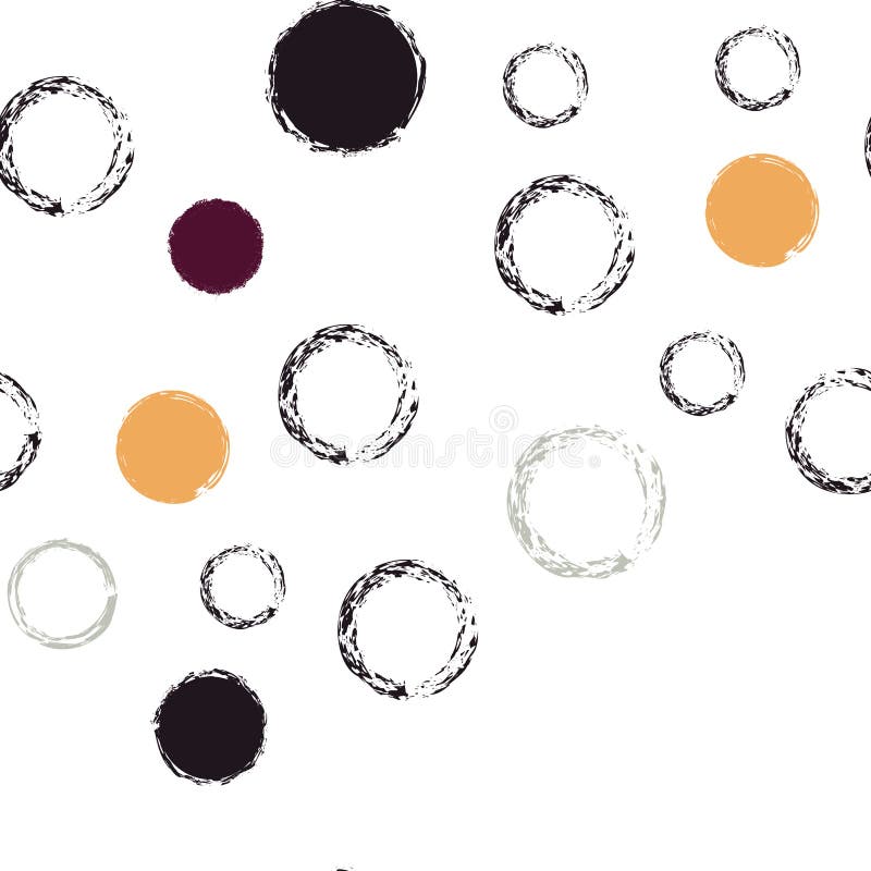 Black Brush Circle stock illustration. Illustration of color - 199307158