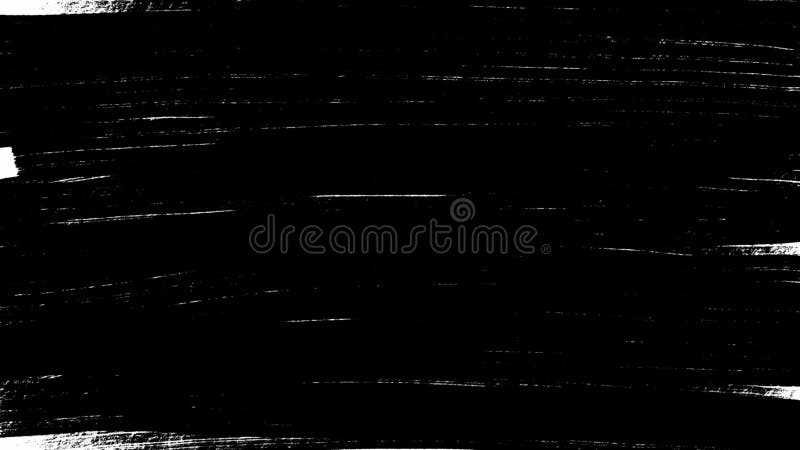 The Black Brush Paints Over the White Background and Vice Versa. Stock ...