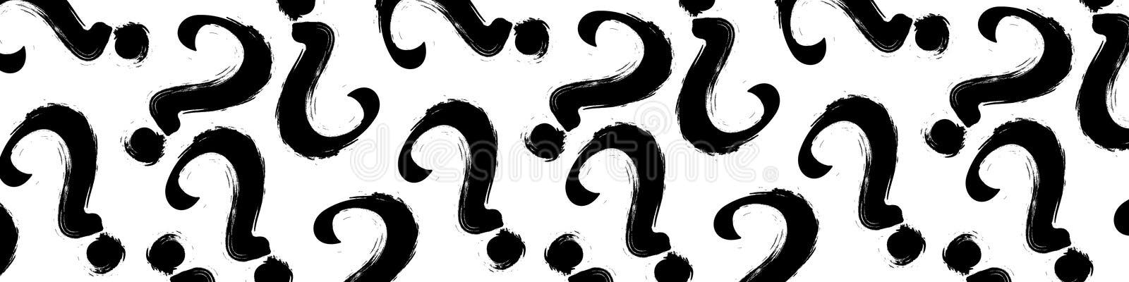 Brush Question Mark Stock Illustrations – 2,664 Brush Question Mark ...