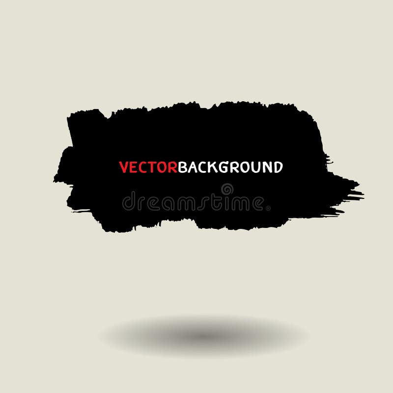 Black Brush Texture Background Set Stock Vector - Illustration of label ...