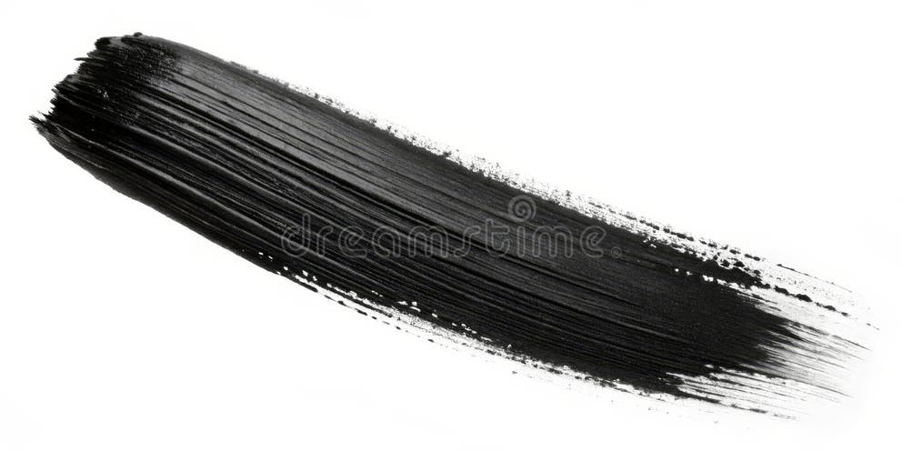 Black Brushstroke Oblique Composition, High-Contrast Texture, Abstract ...