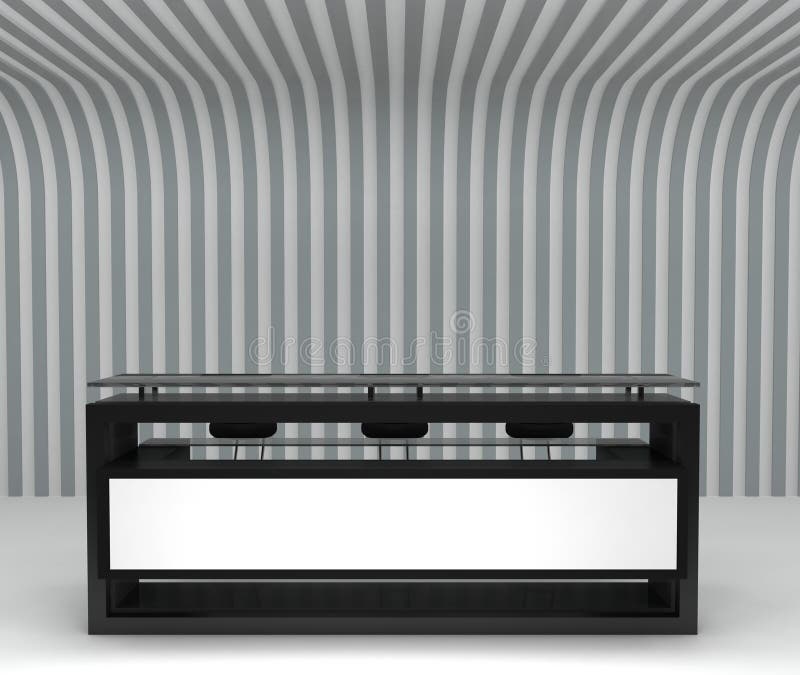 Black business counter stock illustration. Illustration of metal - 31167640