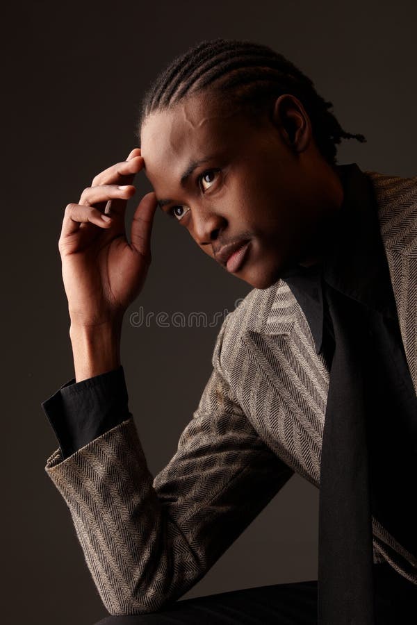 Black Businessman stock photo. Image of cool, short, businessman - 11435794