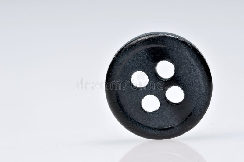 Black button stock photo. Image of button, macro, round - 8408552