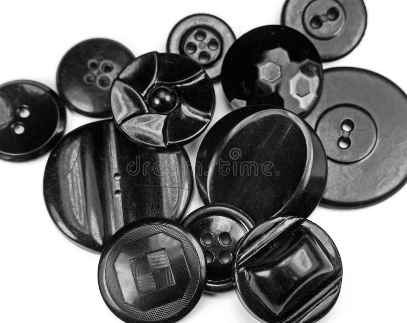 Black buttons on white stock image. Image of contrast - 28866069