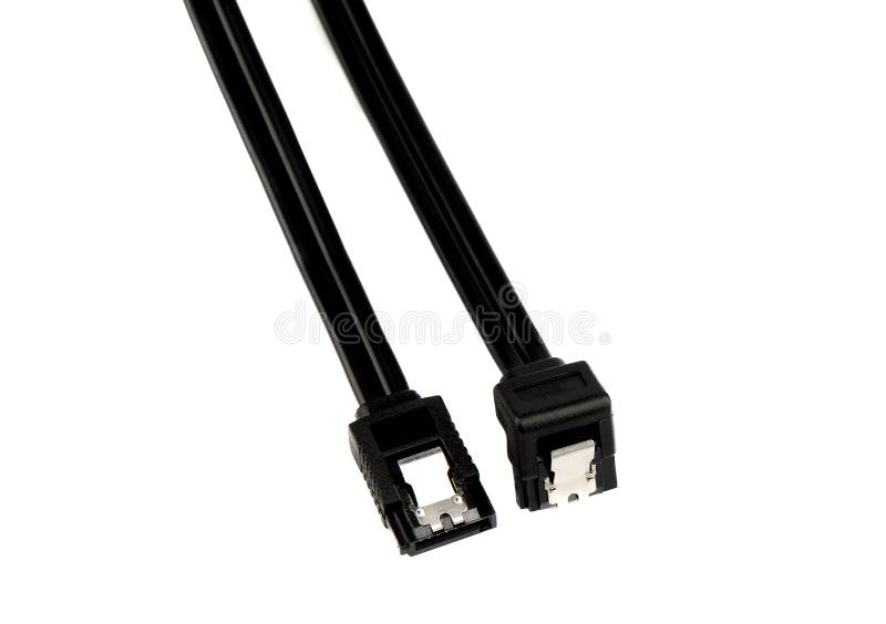 SATA Connectors on Computer Motherboard of Sata3 and Sata6 Types Marked ...