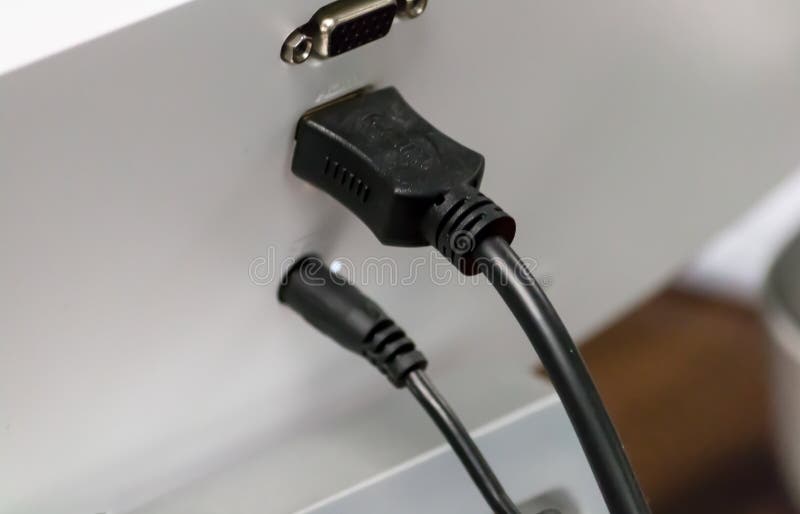 Black Cables stock image. Image of computers, wireless - 108902867