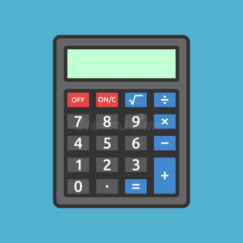 Degrees Minutes Seconds Calculator Button Clipart