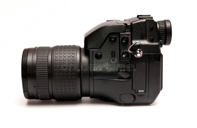 Black camera stock image. Image of button, instrument - 24068175