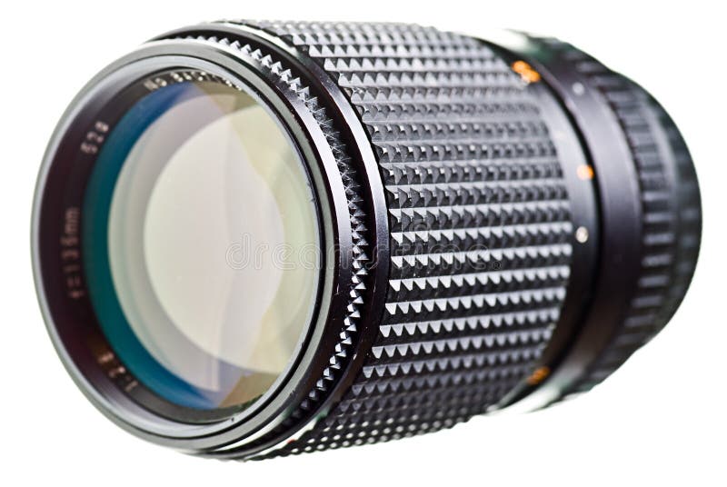 Black camera lens stock photo. Image of cinema, dslr - 14259992