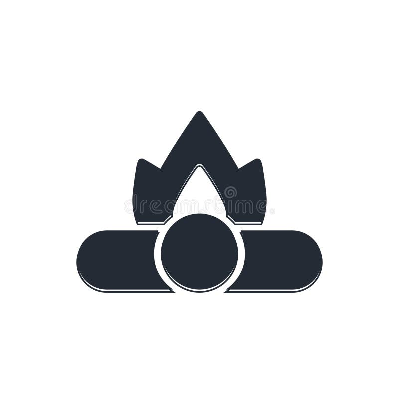 Vector Black Campfire Icon Stock Illustrations – 12,377 Vector Black ...