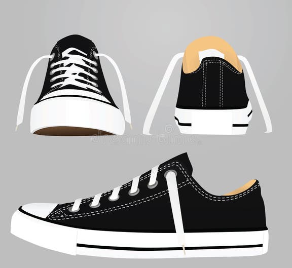 Trainers Front View Stock Illustrations – 62 Trainers Front View Stock ...