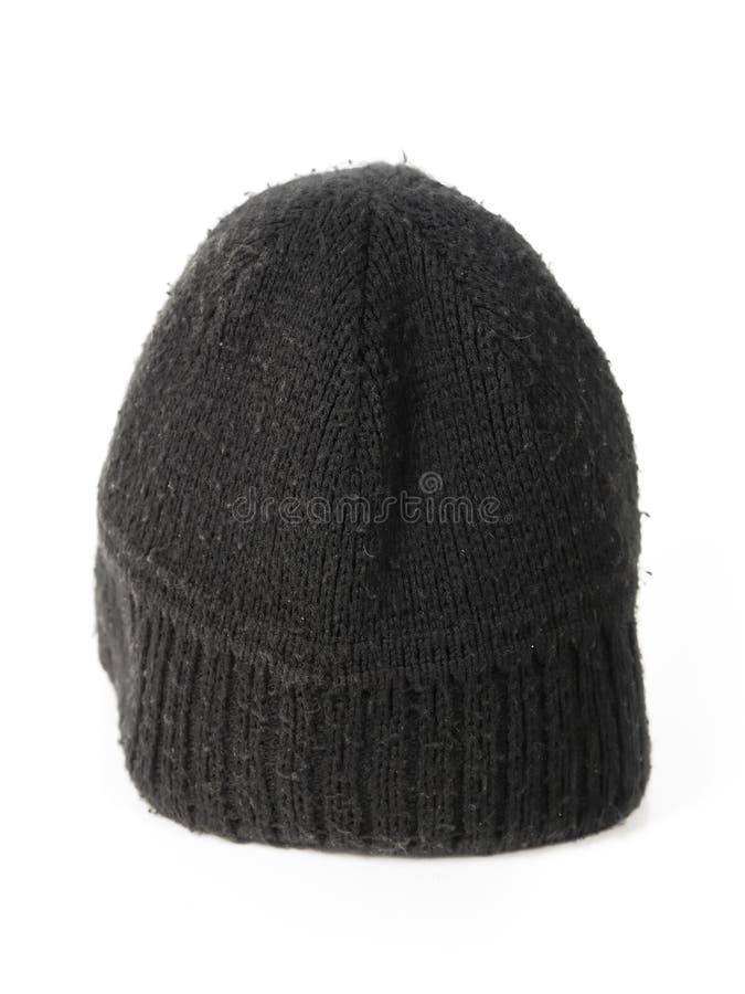 Black cap stock image. Image of cotton, male, textile - 23993457