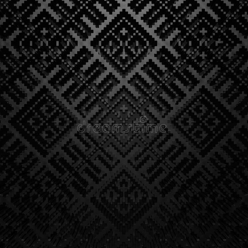 Black Carbon Embossed Background. Unique View of Belarusian National ...