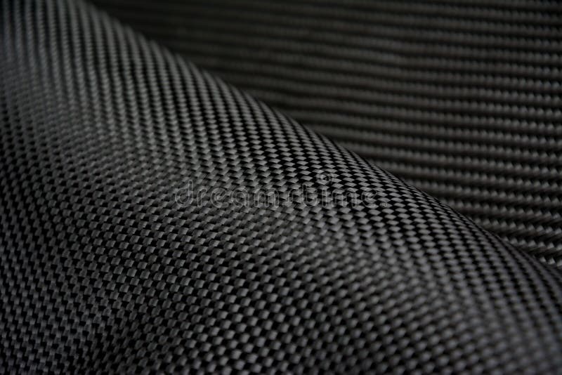 Black Carbon Fiber Composite Raw Material Close Up Stock Image - Image ...