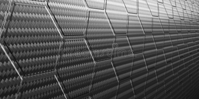 Black Carbon Material Fiber Structure - Illustration Stock Illustration ...