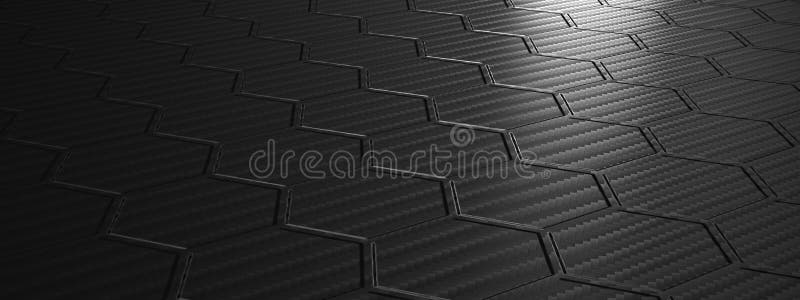 Black Carbon Material Fiber Structure - Illustration Stock Illustration ...