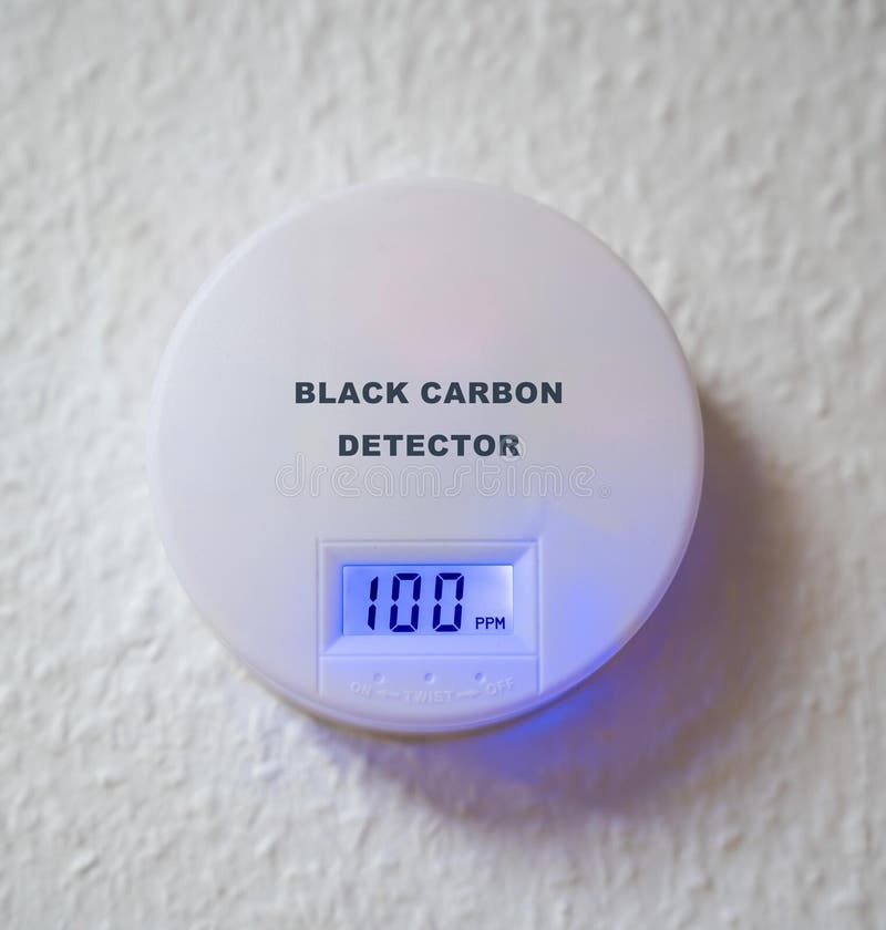 Black carbon Sensor stock photo. Image of detector, combustion - 363245300