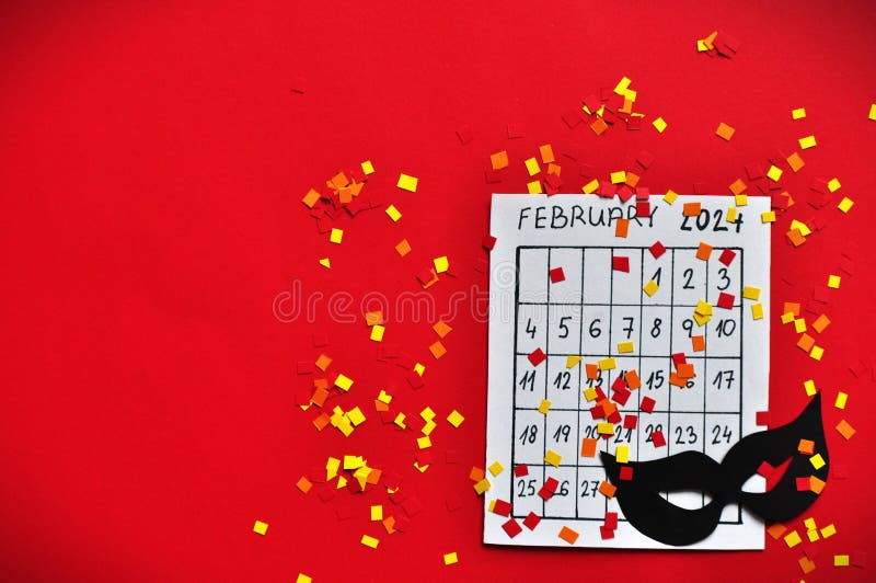 Hello february background stock illustration. Illustration of line ...