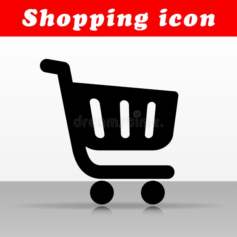 Black Cart Vector Icon Design Stock Vector - Illustration of icon ...