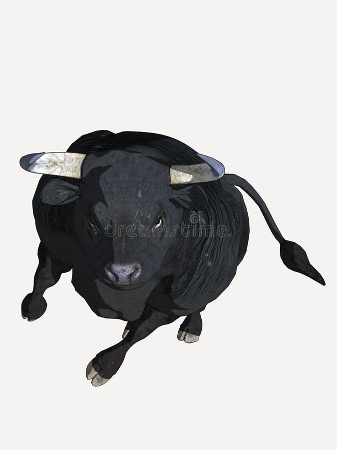 Black devil with trident stock illustration. Illustration of horns ...