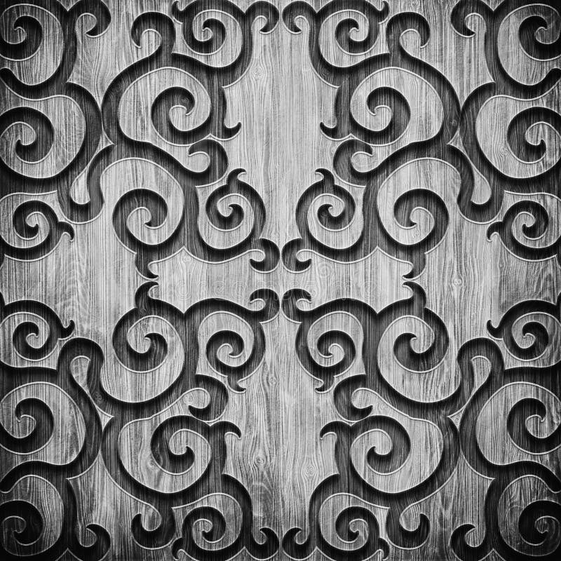 Carved wooden pattern stock photo. Image of material - 35266834