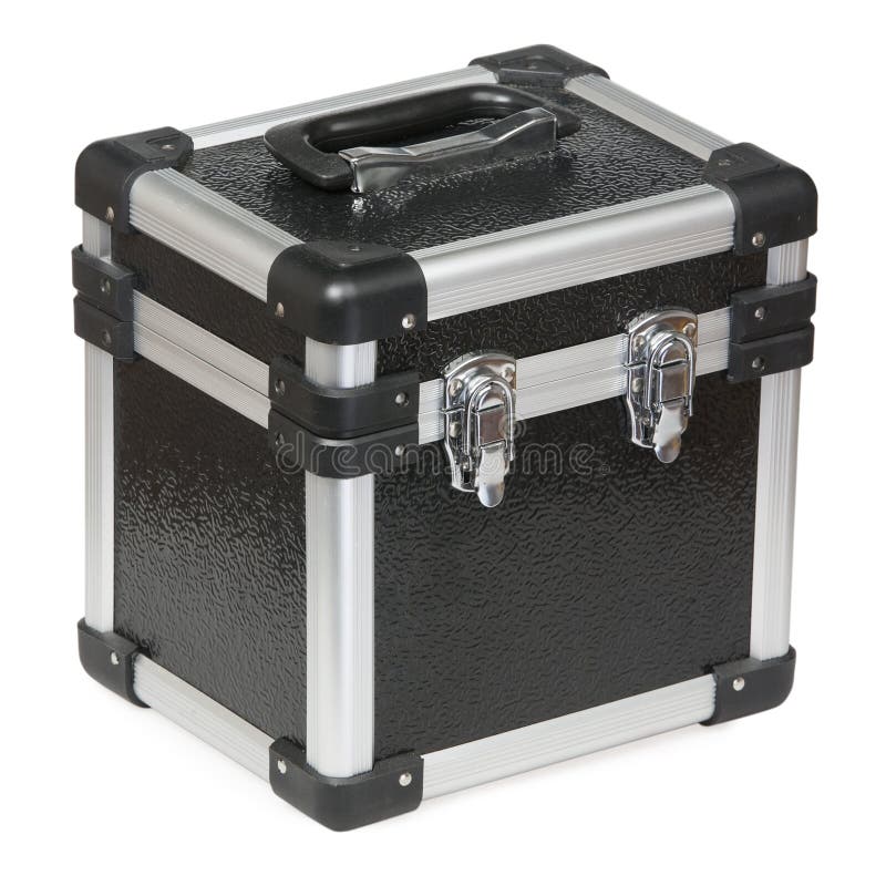 Black case stock image. Image of handle, professional - 13326471