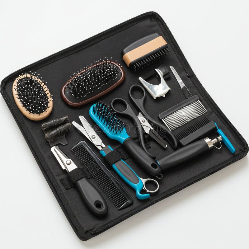 Several Grooming Tools Stock Illustrations – 57 Several Grooming Tools ...