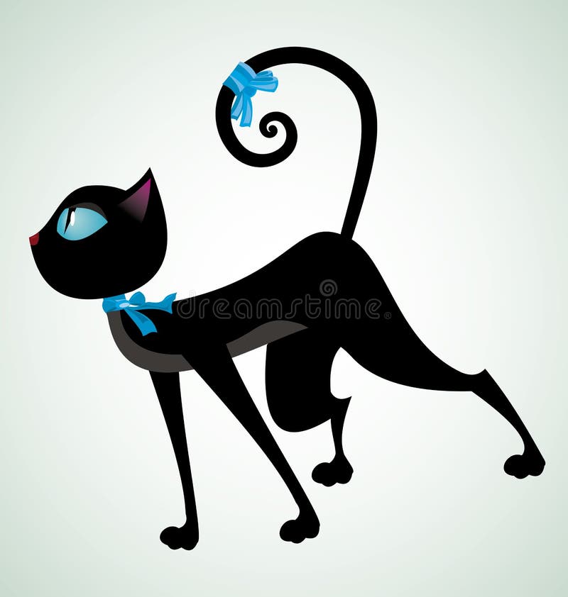 Blue Cat Cartoon Stock Illustrations – 56,467 Blue Cat Cartoon Stock ...