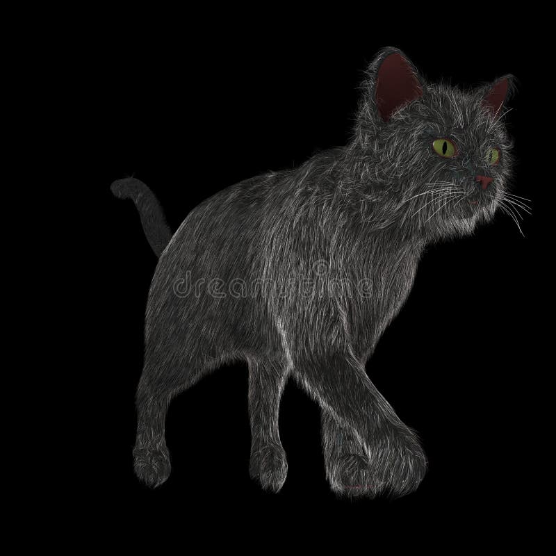 Cat Scared Stock Illustrations – 1,534 Cat Scared Stock Illustrations ...