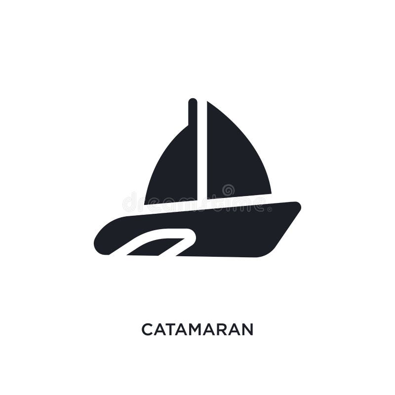 Catamaran Icons Stock Illustrations – 183 Catamaran Icons Stock ...