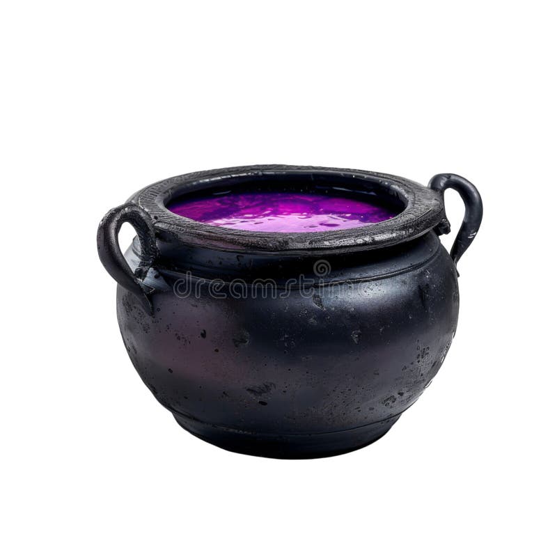 Purple Potion Cartoon Character with Sad Expression Stock Vector ...