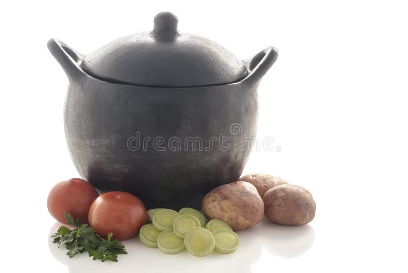 Ceramic cooking pot stock photo. Image of soup, empty - 30472716