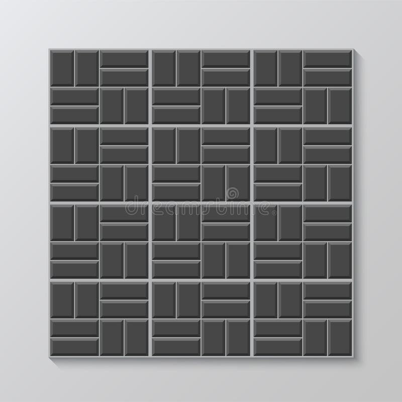 Wall Brick Seamless Pattern Black Stock Illustrations – 6,069 Wall ...